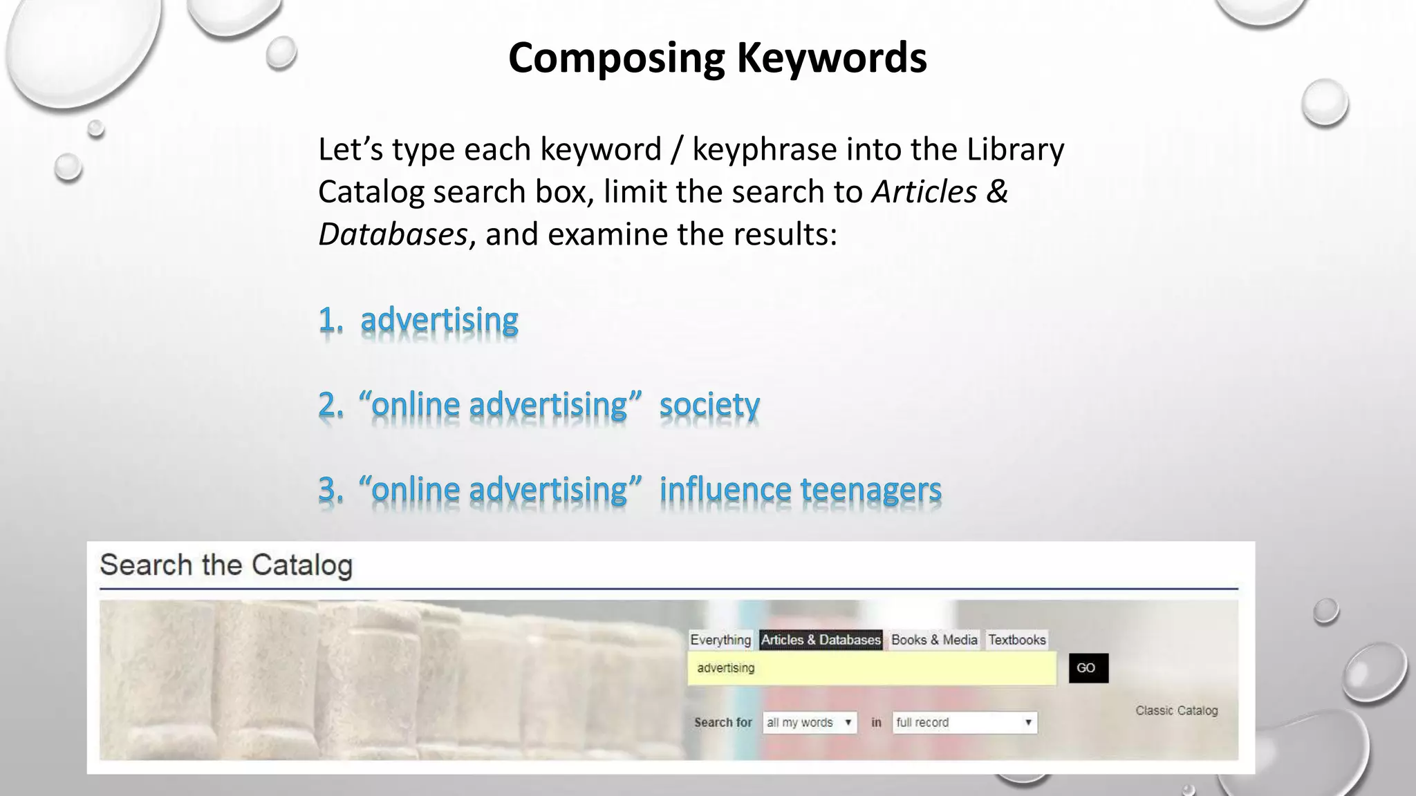 SFC Library -- Introduction to Library Research | PPT