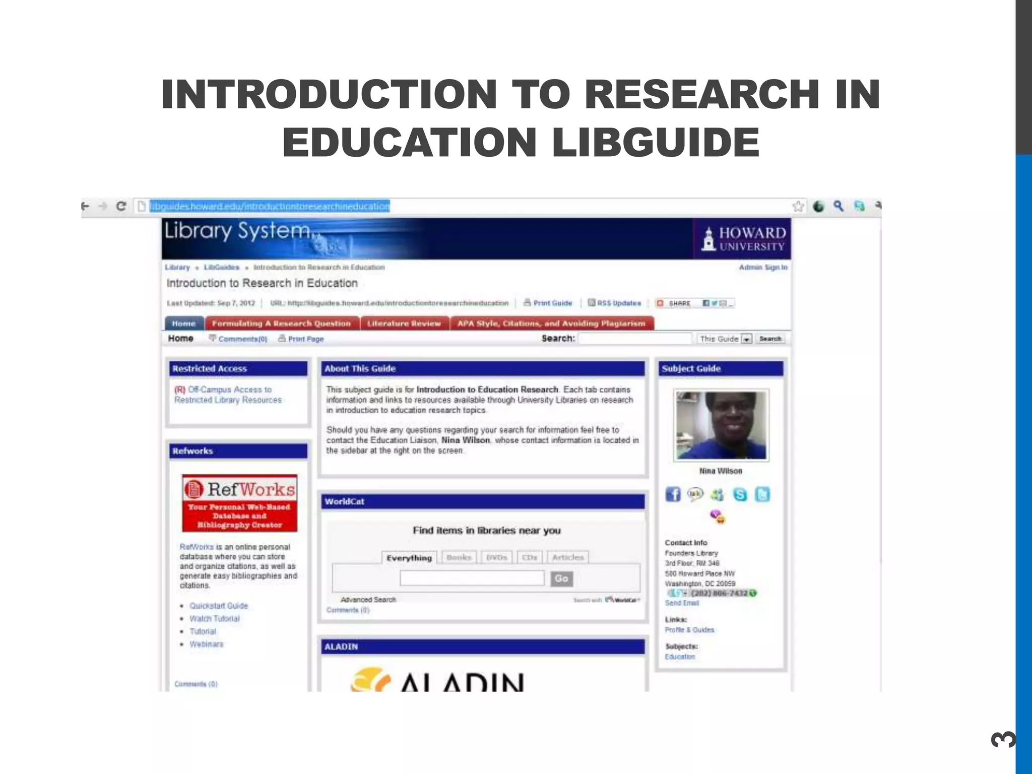 Introduction to library_resources | PPT