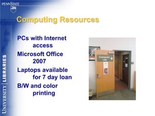 Introduction to library services | PPTX