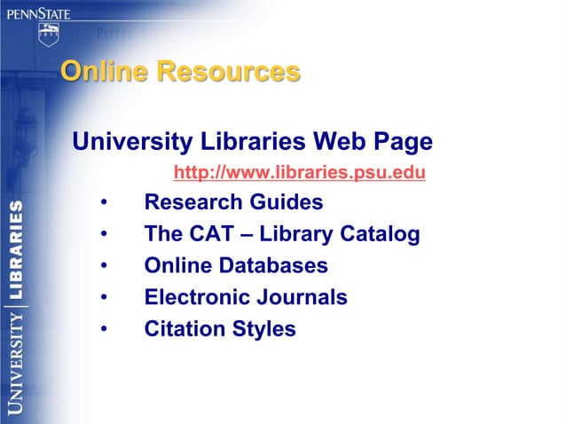 Introduction to library services | PPTX