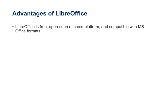 Introduction to LibreOffice and its.pptx