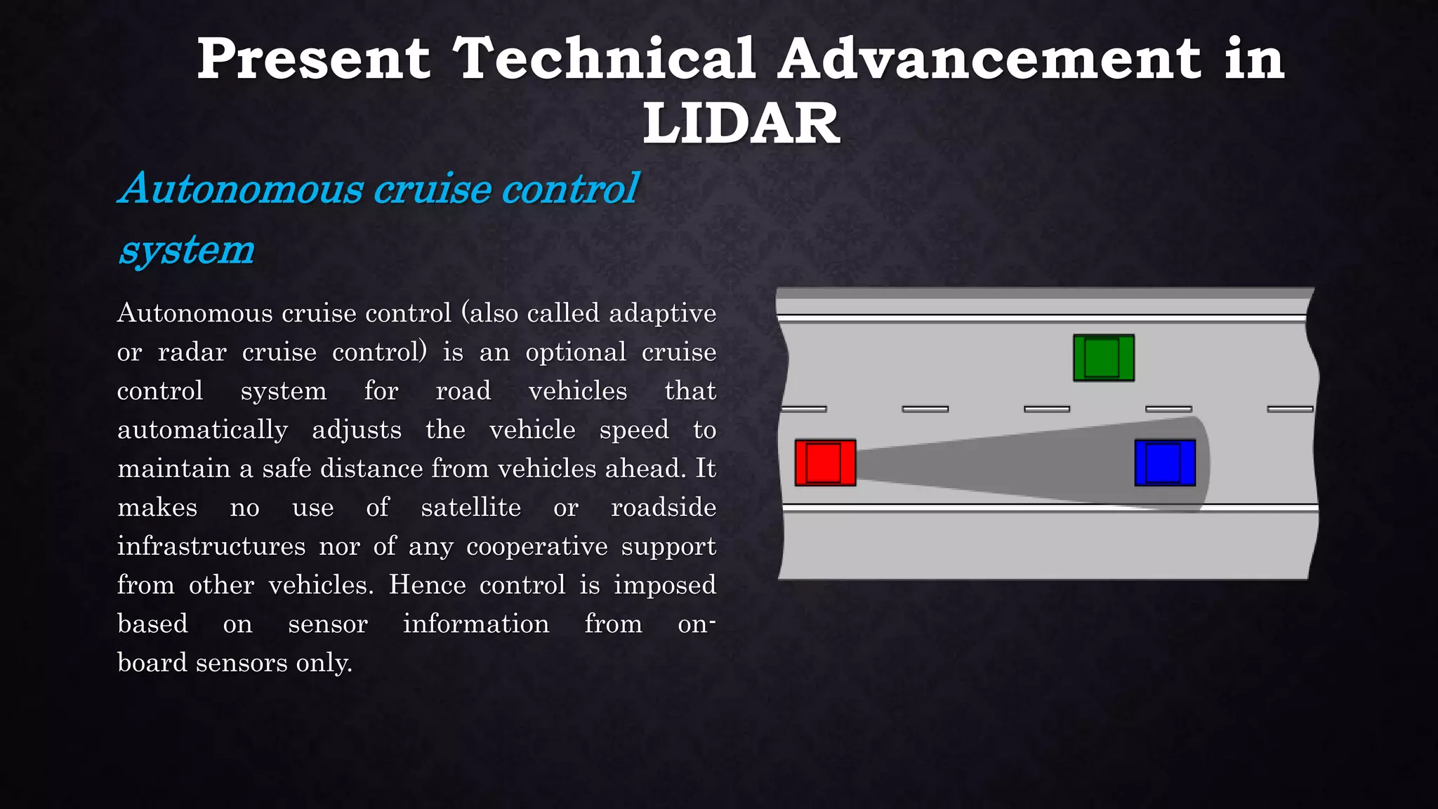 Introduction to lidar and its application | PPTX