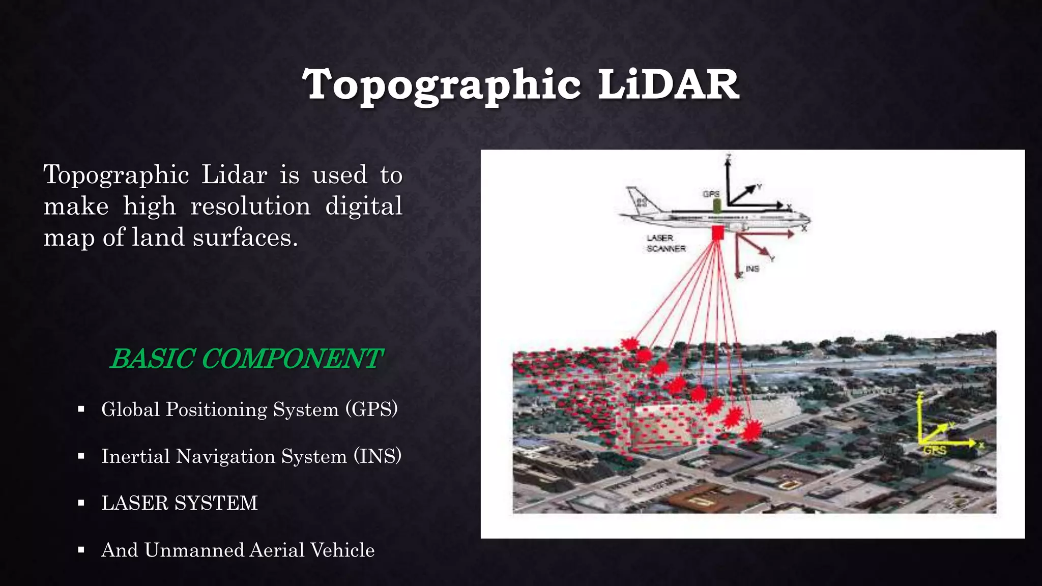 Introduction to lidar and its application | PPTX