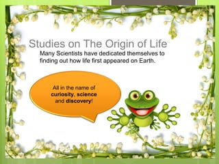 The Historical Development of the Concept of Life | PPTX