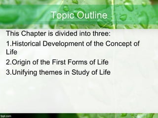 Introduction to life science | PPT