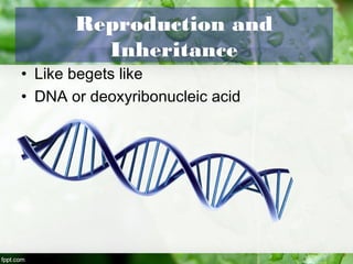 Introduction to life science | PPT