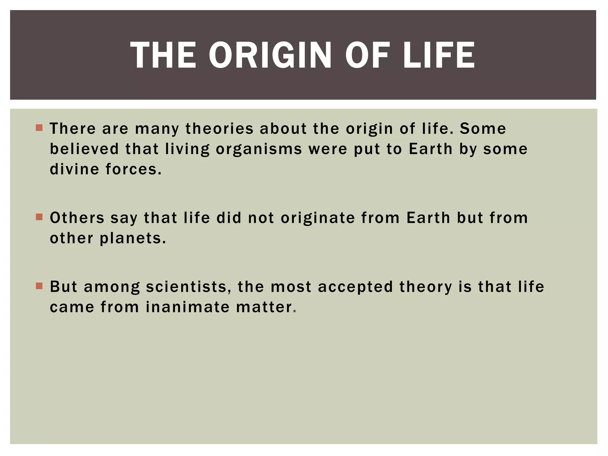 Introduction to life science Grade 11 | PPTX