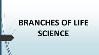 Introduction to life science | PPTX