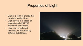 Introduction to Light.pptx | Eye and Vision Conditions | Diseases and ...