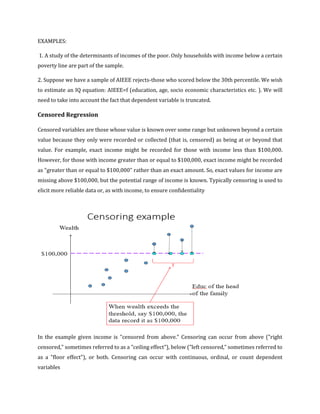 Introduction to Limited Dependent variable | PDF