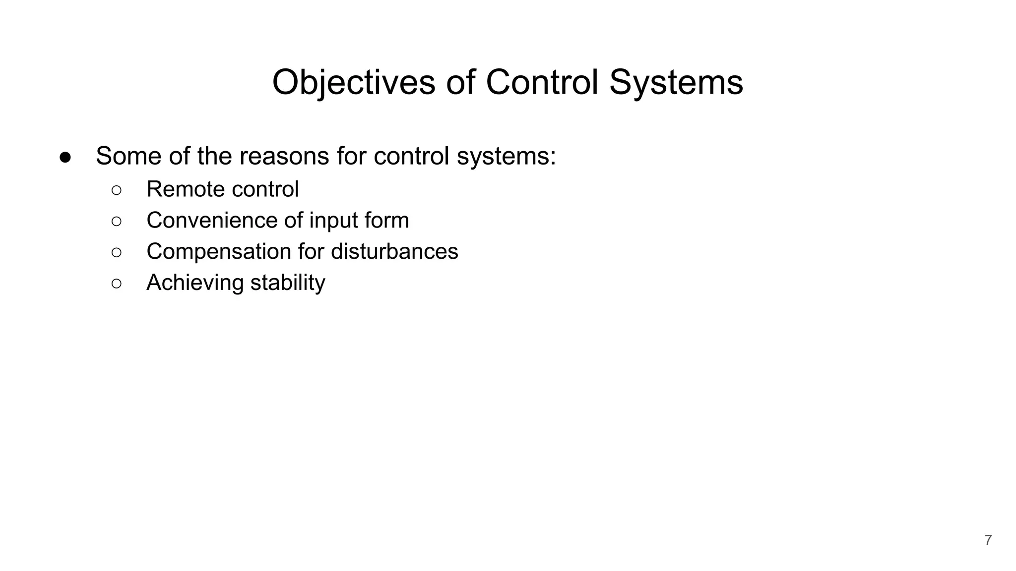 Introduction To Linear Control Systems Pptx