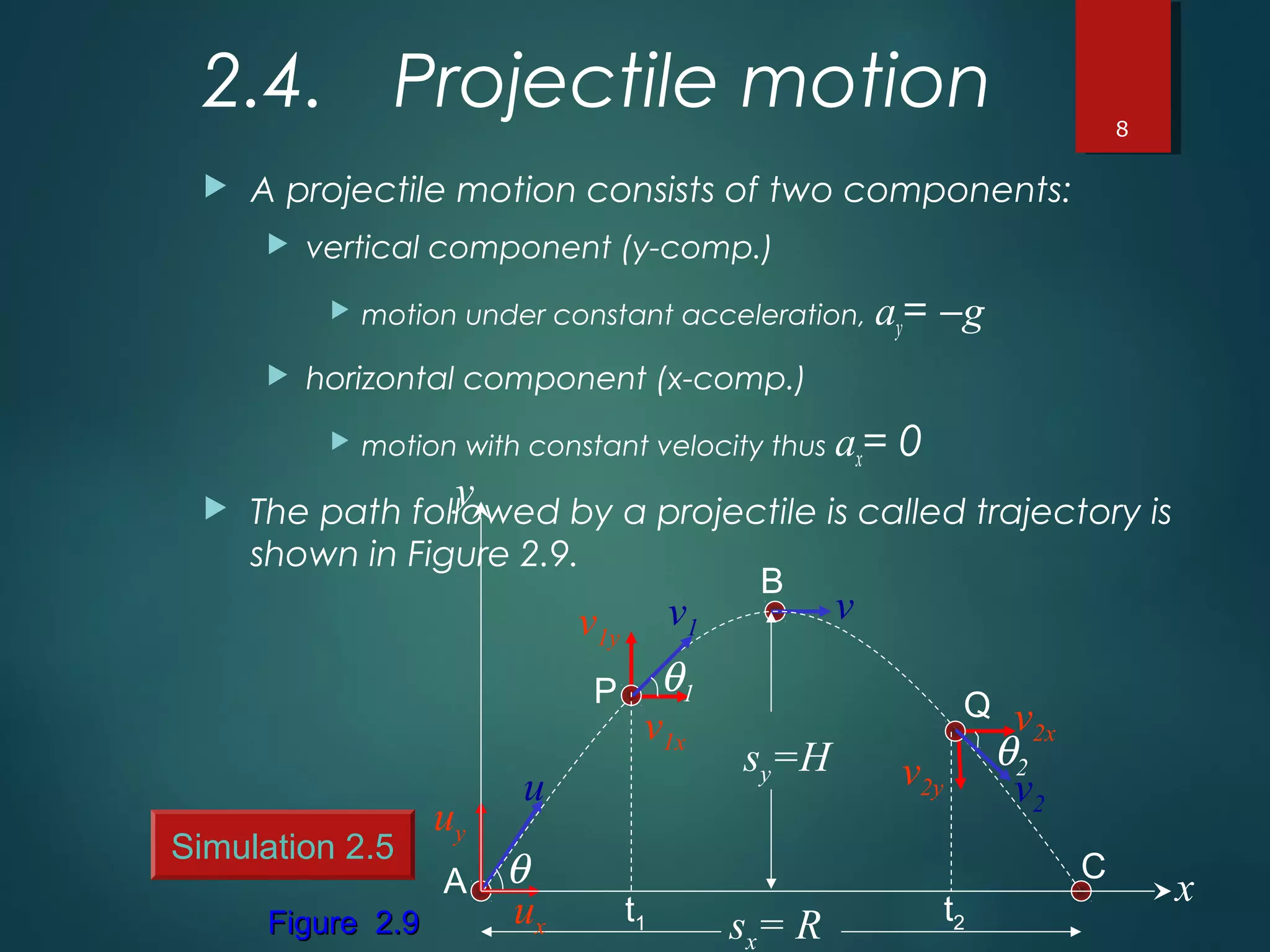 Introduction to linear kinematics | PPT