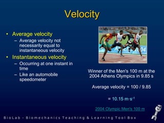 Introduction to Linear Kinematics.ppt