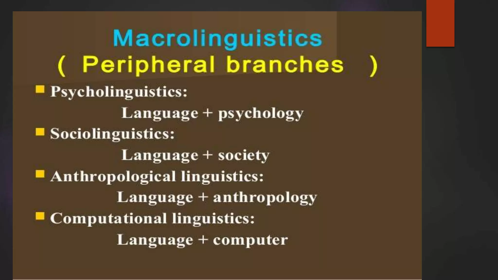 Introduction to Linguistics | PPTX