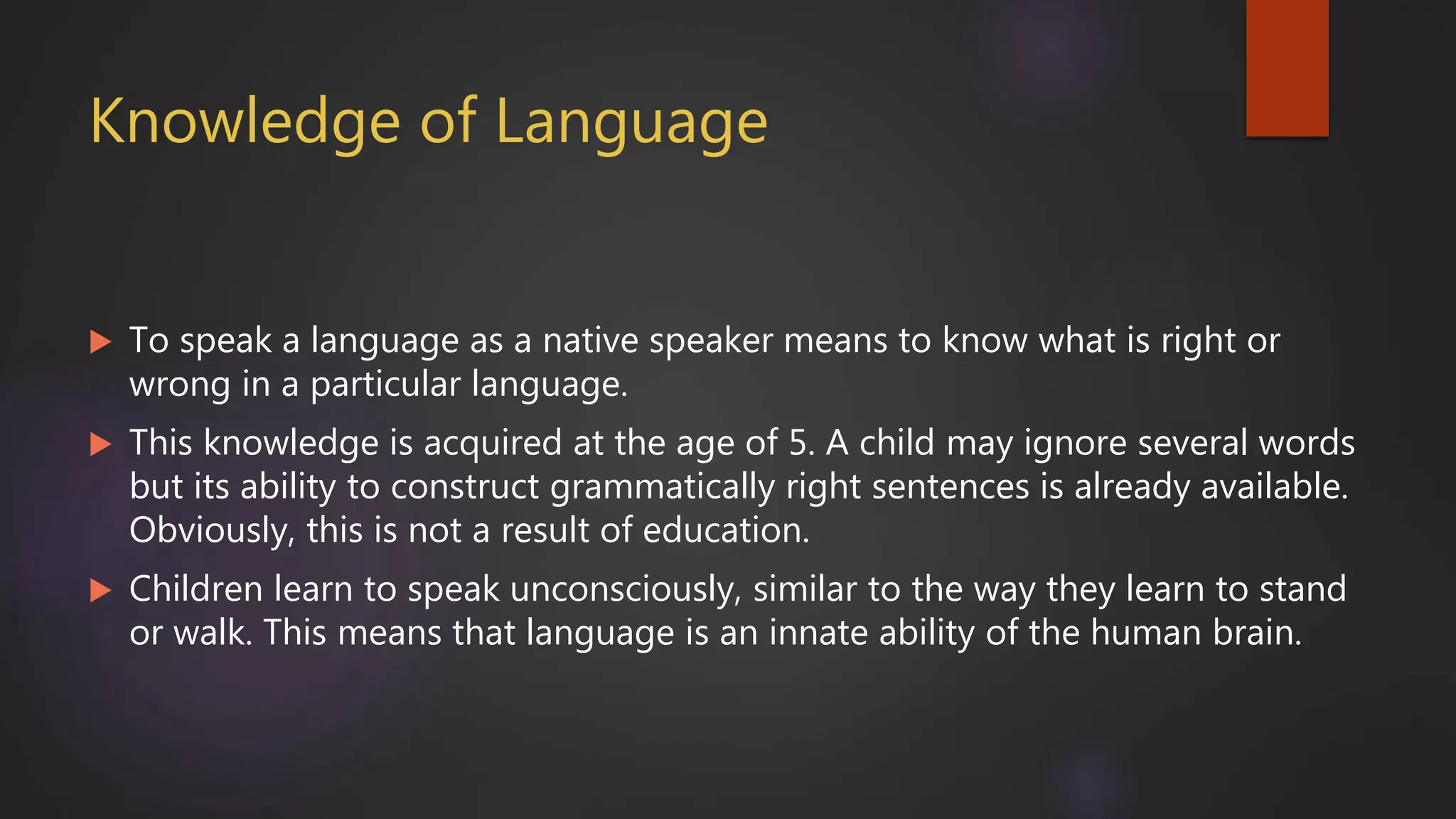 Introduction to Linguistics | PPTX