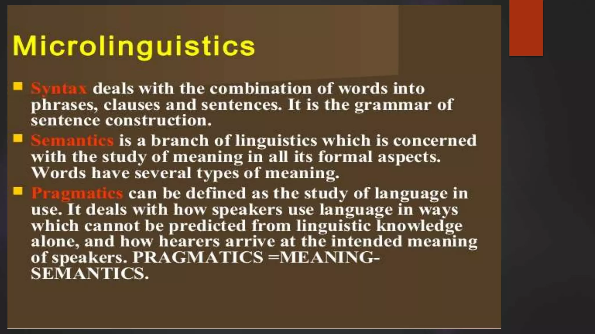 Introduction to Linguistics | PPTX