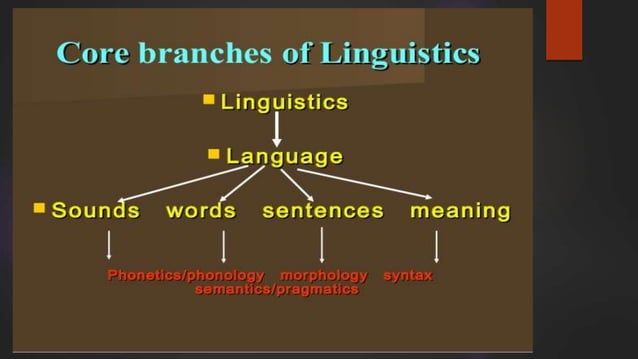 Introduction to Linguistics | PPTX