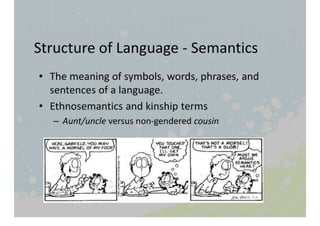 Introduction To Linguistics | PPT