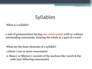 Introduction to linguistics lecture 10 | PPT