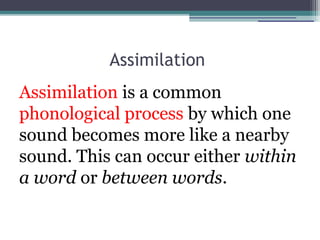 Introduction to linguistics lecture 10 | PPT