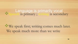 Introduction to linguistics part 1 | PPS