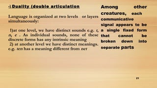 Introduction to linguistics part 1 | PPT