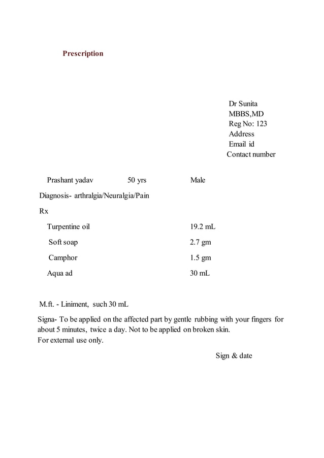 Introduction to liniment and turpentine liniment | DOCX | Skin Care ...
