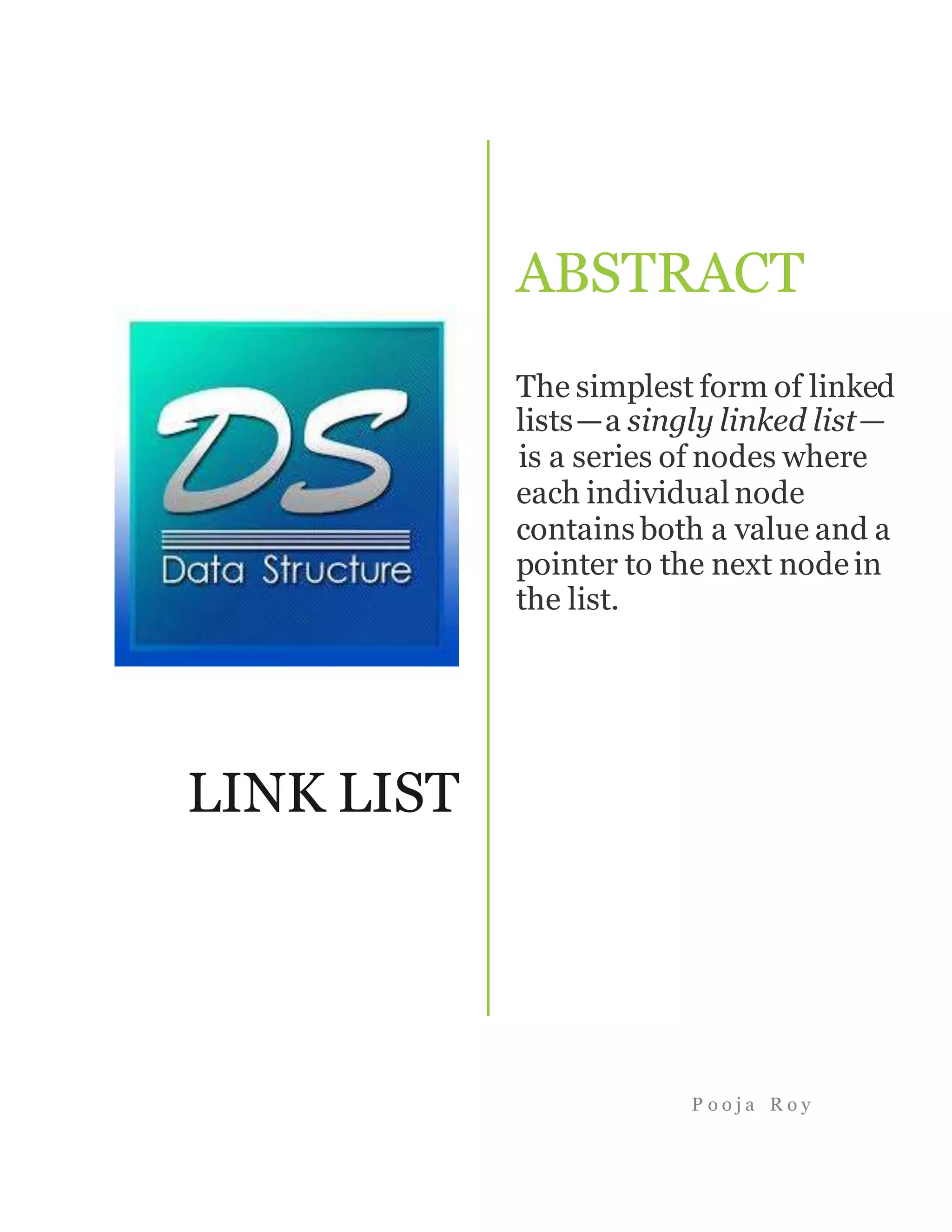 Introduction To Linked Lists Pdf 8847