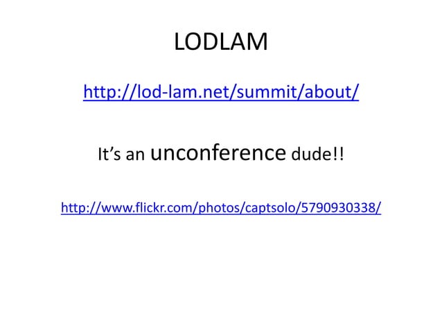 Introduction To Linked Open Data Ppt