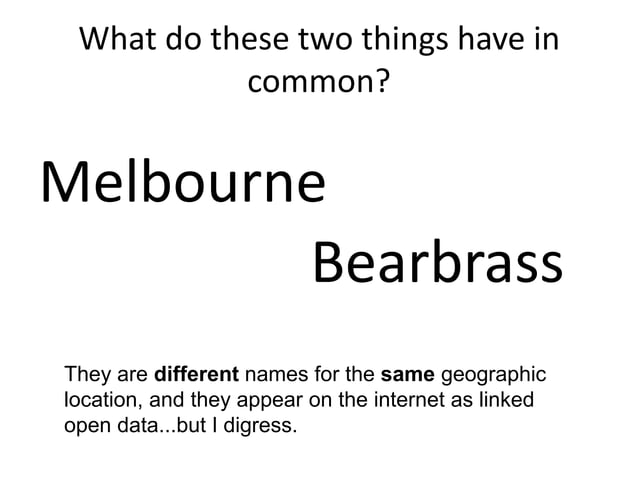 Introduction To Linked Open Data Ppt