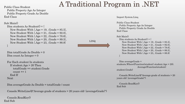 Introduction to LINQ in UiPath with examples.pptx | Databases | Computer Software and Applications