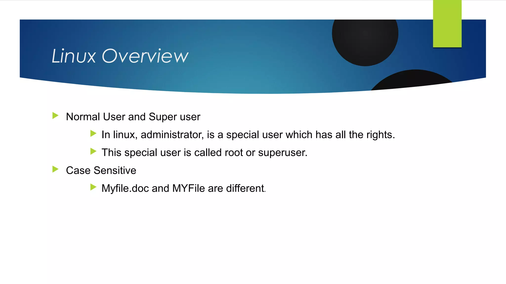 Introduction to LINUX | ODP