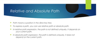 Introduction to LINUX | ODP