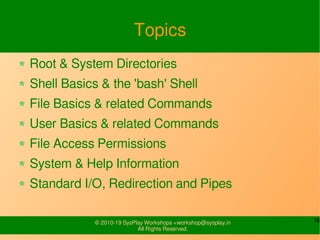 Introduction to Linux | PDF | Operating Systems | Computer Software and ...