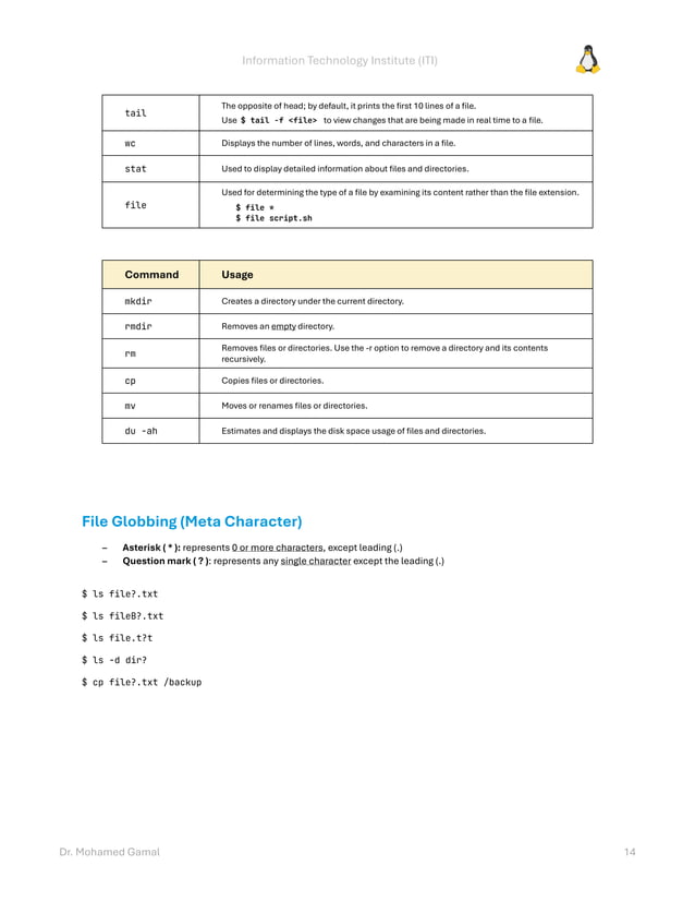 Introduction to Linux OS (Part 1) - Tutorial | PDF