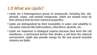 INTRODUCTION TO LIPIDS - GENERAL BIOCHEMISTRY.pptx
