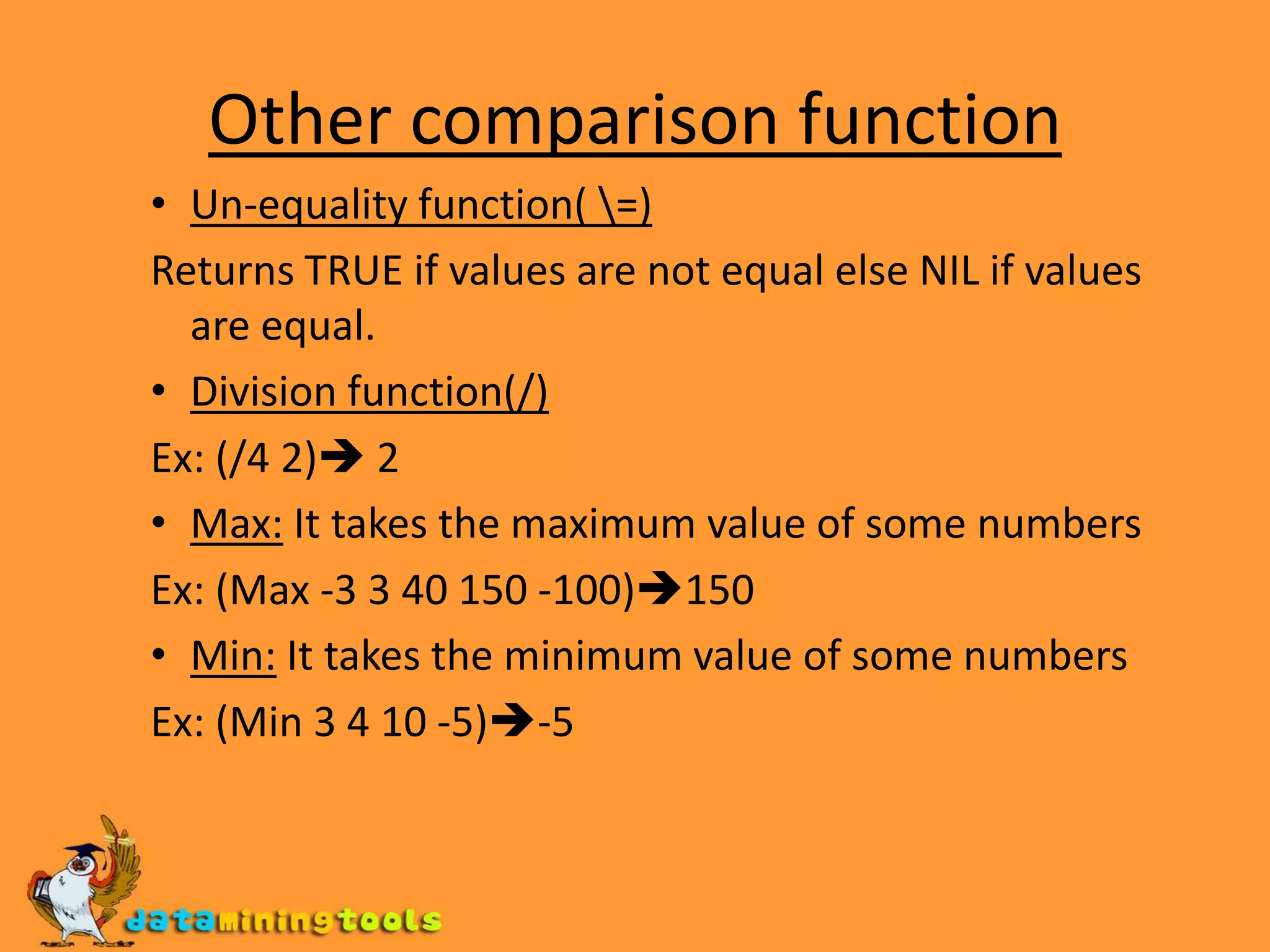 LISP: Introduction to lisp | PPTX
