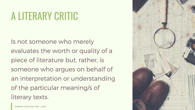 Introduction to Literary Criticism | PPTX
