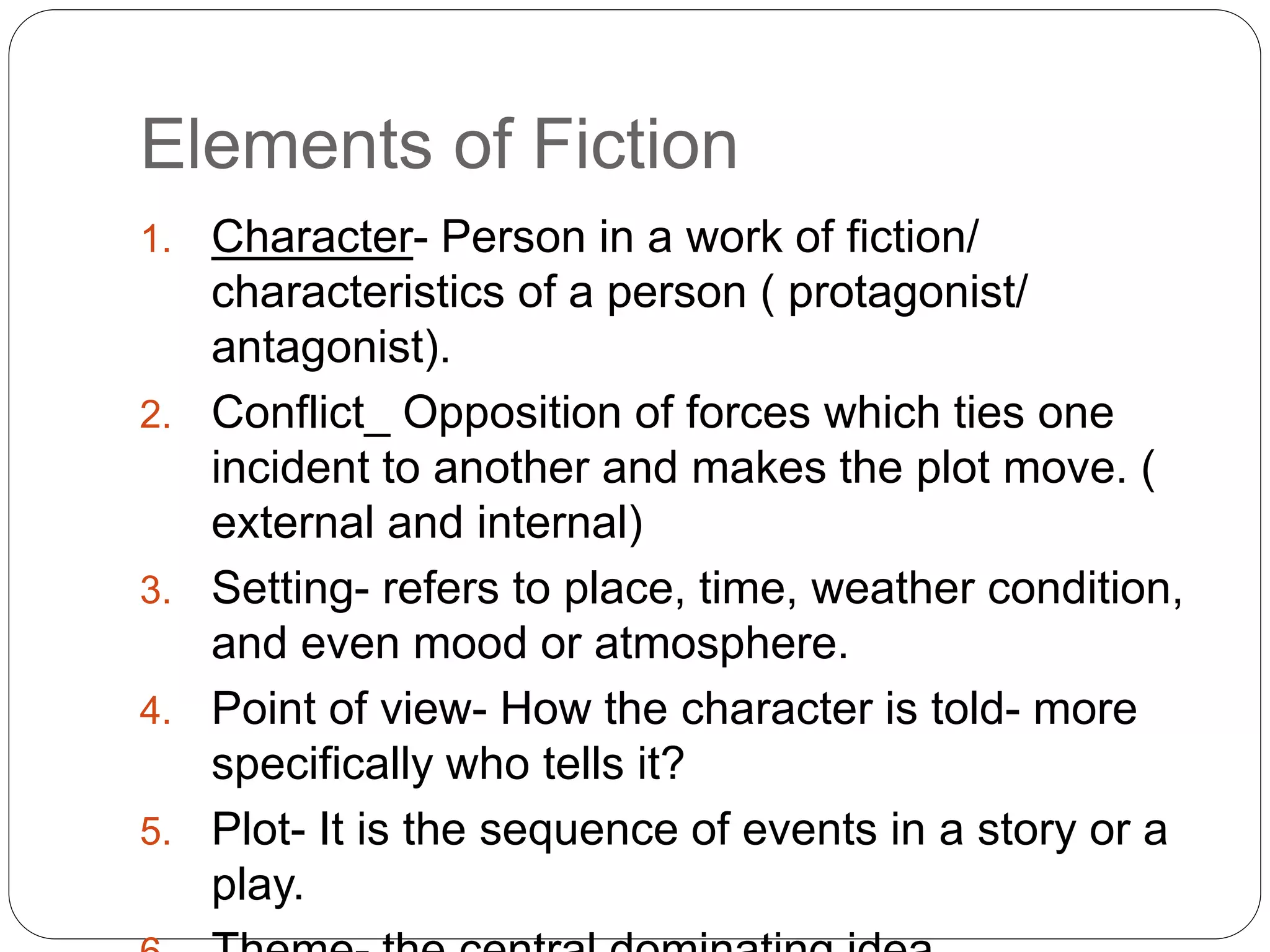 Introduction to literary genres mlas | PPTX