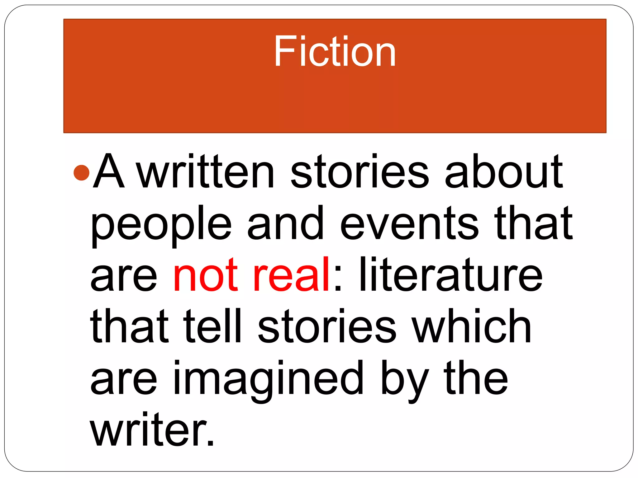 Introduction to literary genres mlas | PPTX