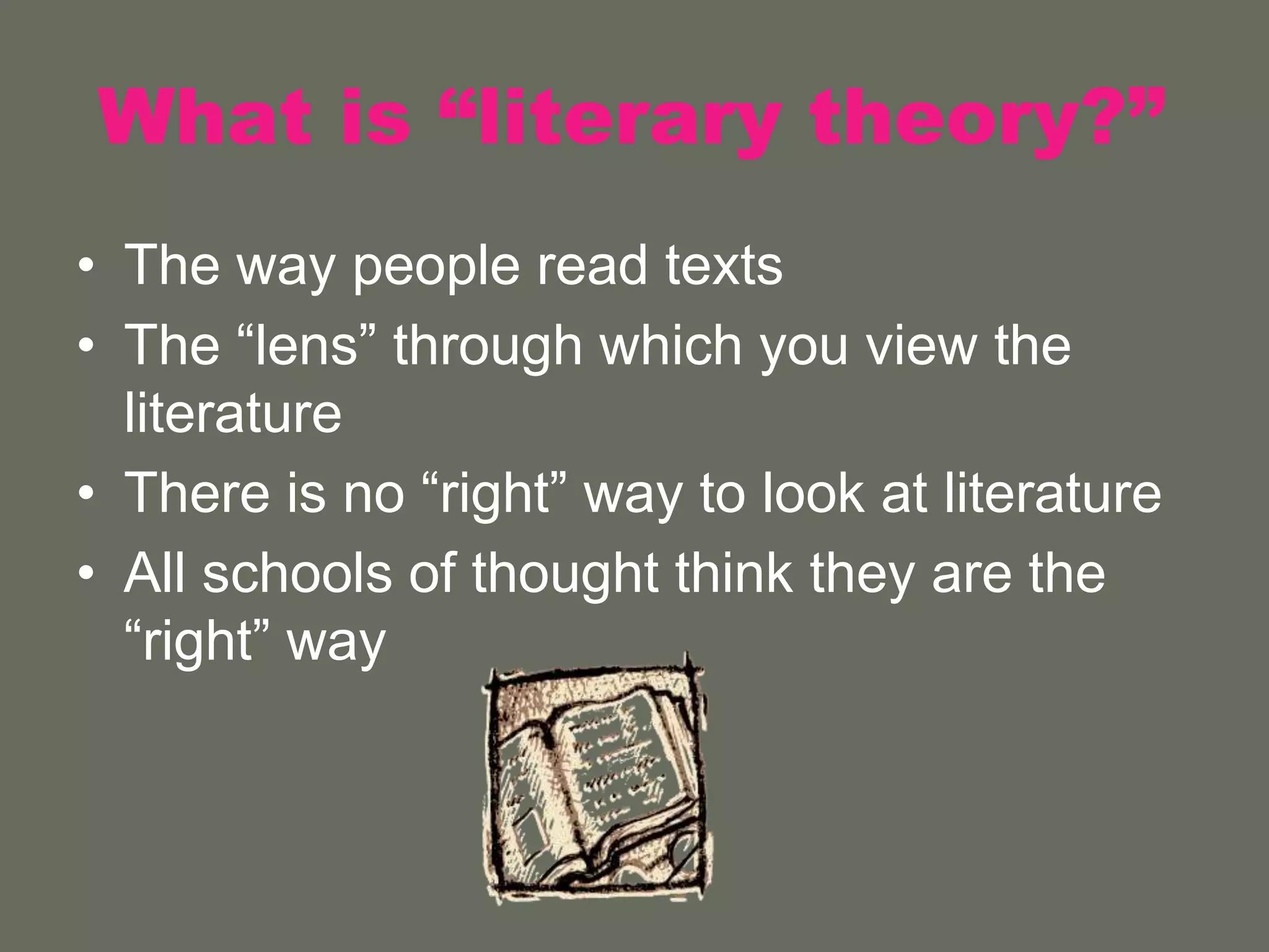Introduction to literary theories | PPT