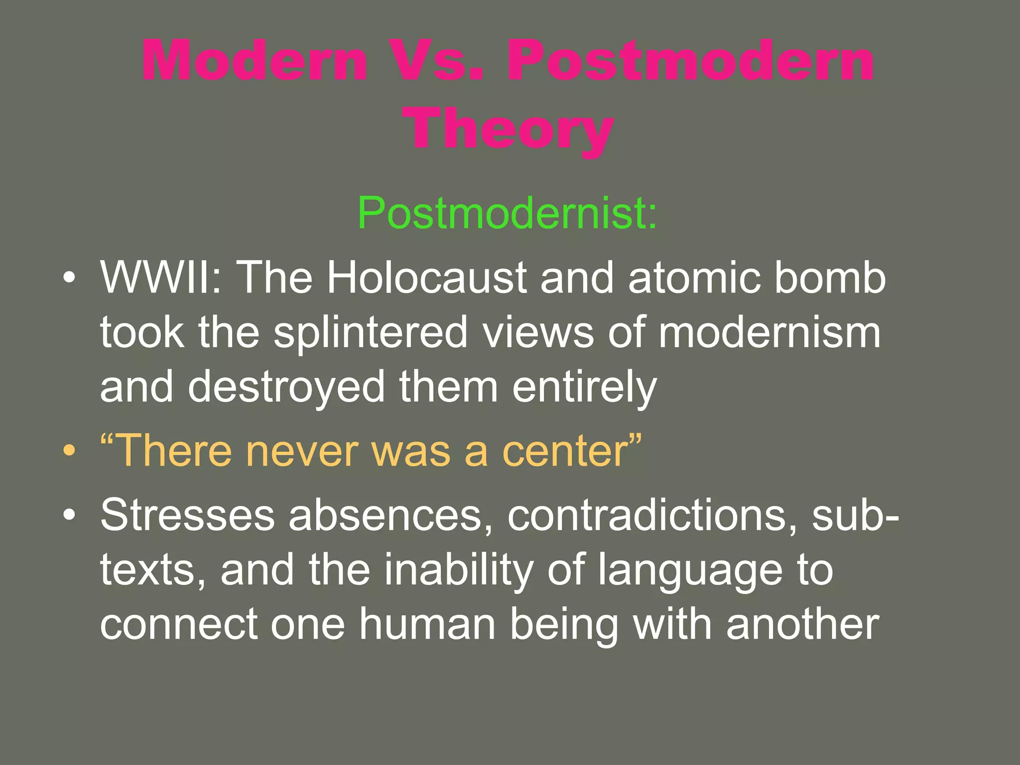 Introduction to literary theories | PPT