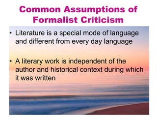 Introduction to literary theories | PPT