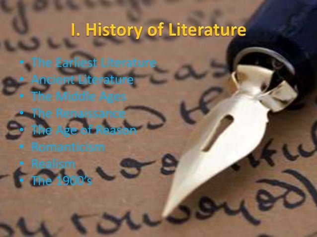 Introduction to literature | PPT