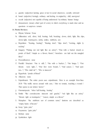 Introduction to literature | DOCX