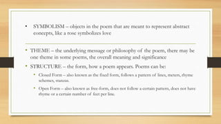 Introduction to literature | PPTX
