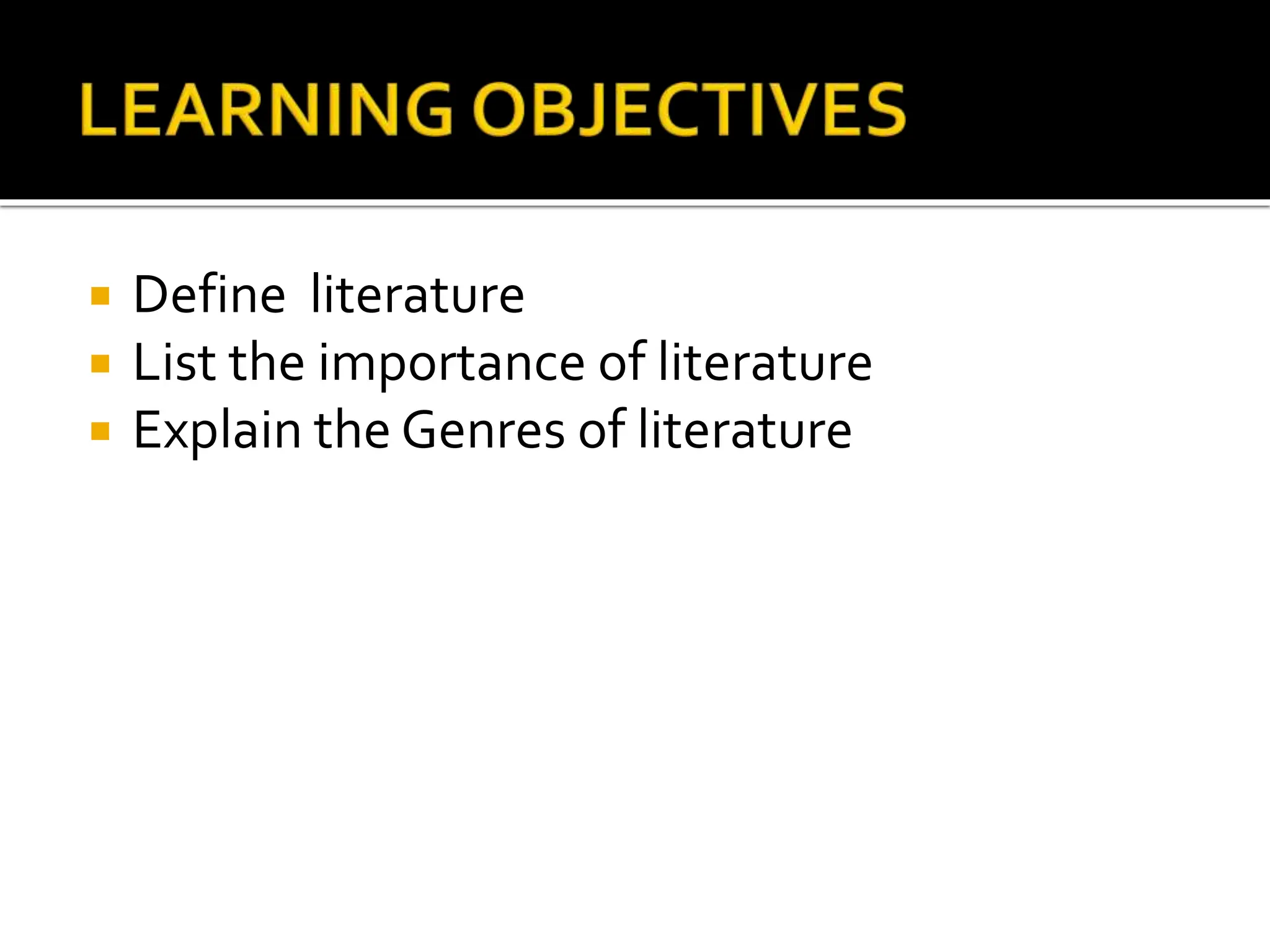 INTRODUCTION TO LITERATURE.pptx