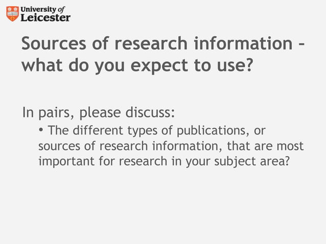 Introduction to literature searching | PPTX | Search | Internet