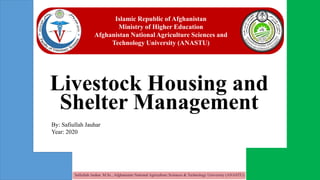 Introduction to livestock housing and shelter management | PDF