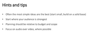 Introduction to live streaming | PPTX | Digital Audio | Computer Software and Applications